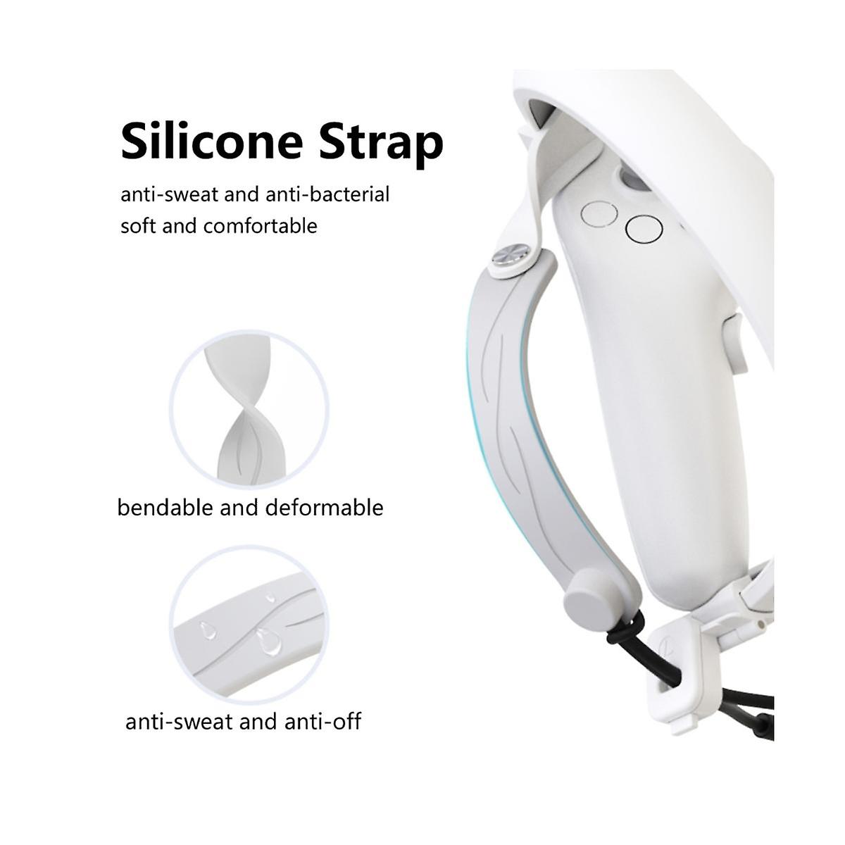 VR Handle Grip Pico 4 VR Gaming Headset Controller Belts Soft TPU Anti ...