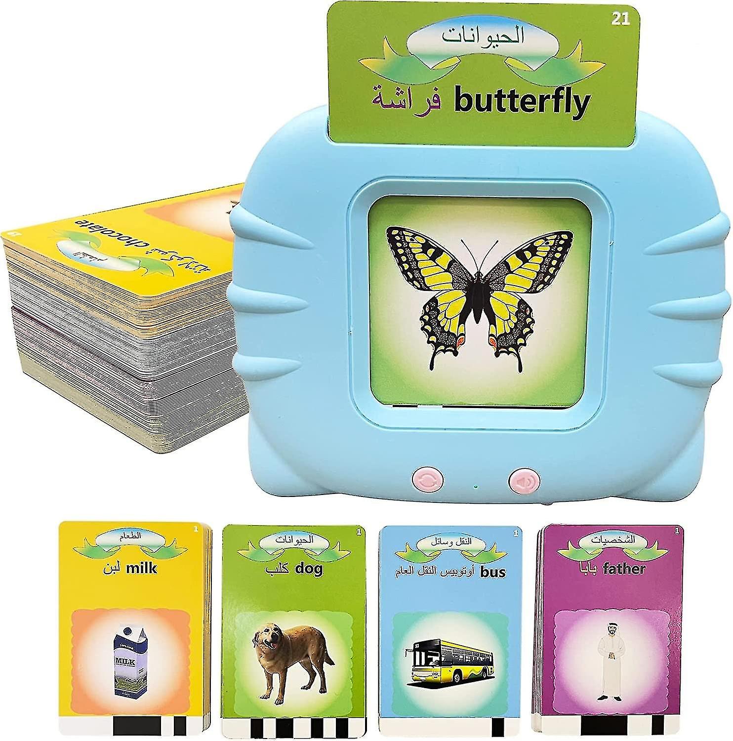 Arabic English Alphabet Talking Flash Cards For Kids, Learning Arabic ...