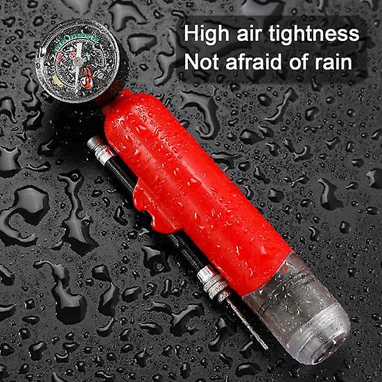 Mini Basketball Inflator with Pressure Gauge Premium Dual Action Ball ...