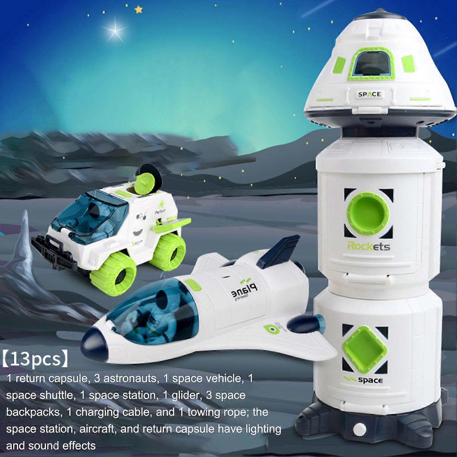 Interstellar Rocket Toy Set Imaginative Space Adventures Hand-eye ...