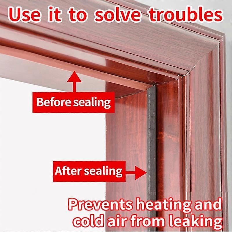 5m Self Adhesive Door Window Seal Acoustic Foam V Type Sealing Strip ...