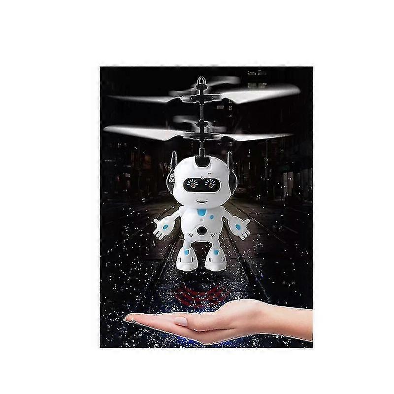 GYFDYM Robot Induction Flying Gyro Helicopter Drone Kids Gifts Outdoor ...