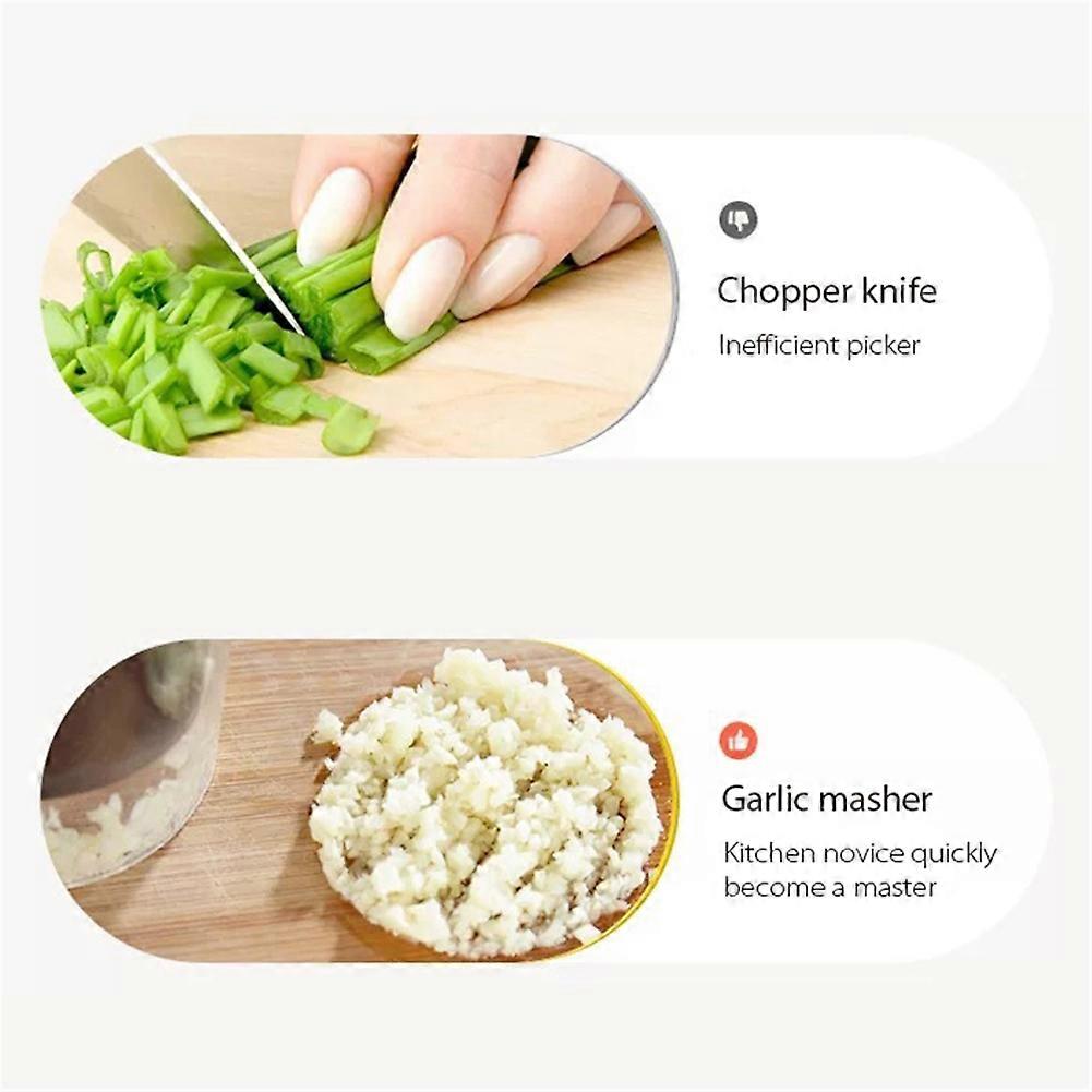 Multifunctional stainless steel manual onion chopper food crusher ...