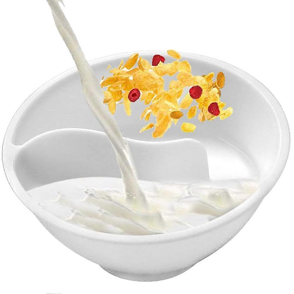 Cereal Bowl Milk Bowl Dry and Wet Separation Cereal Bowl One-Person ...