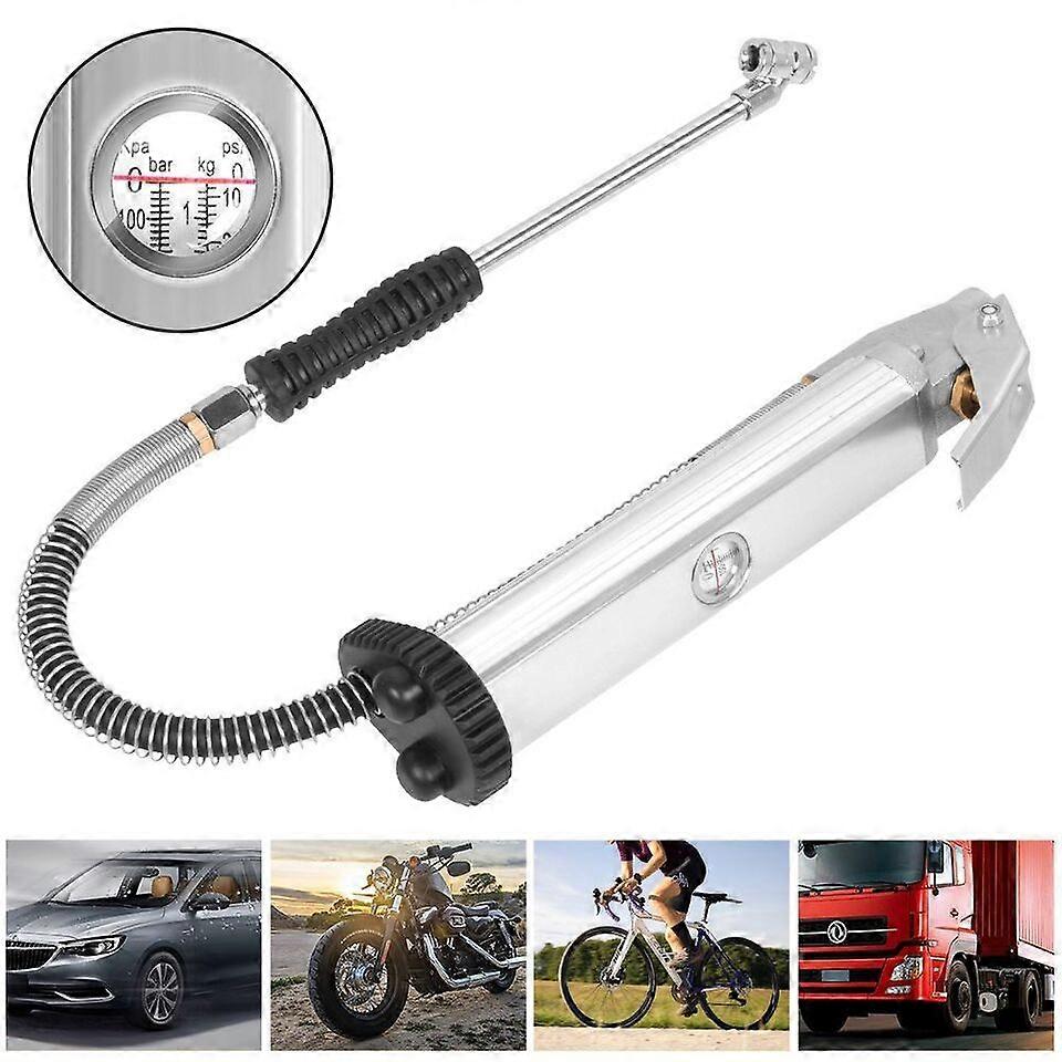 Professional Garage Air Line Tyre Inflator Inflater Pump & Pressure ...