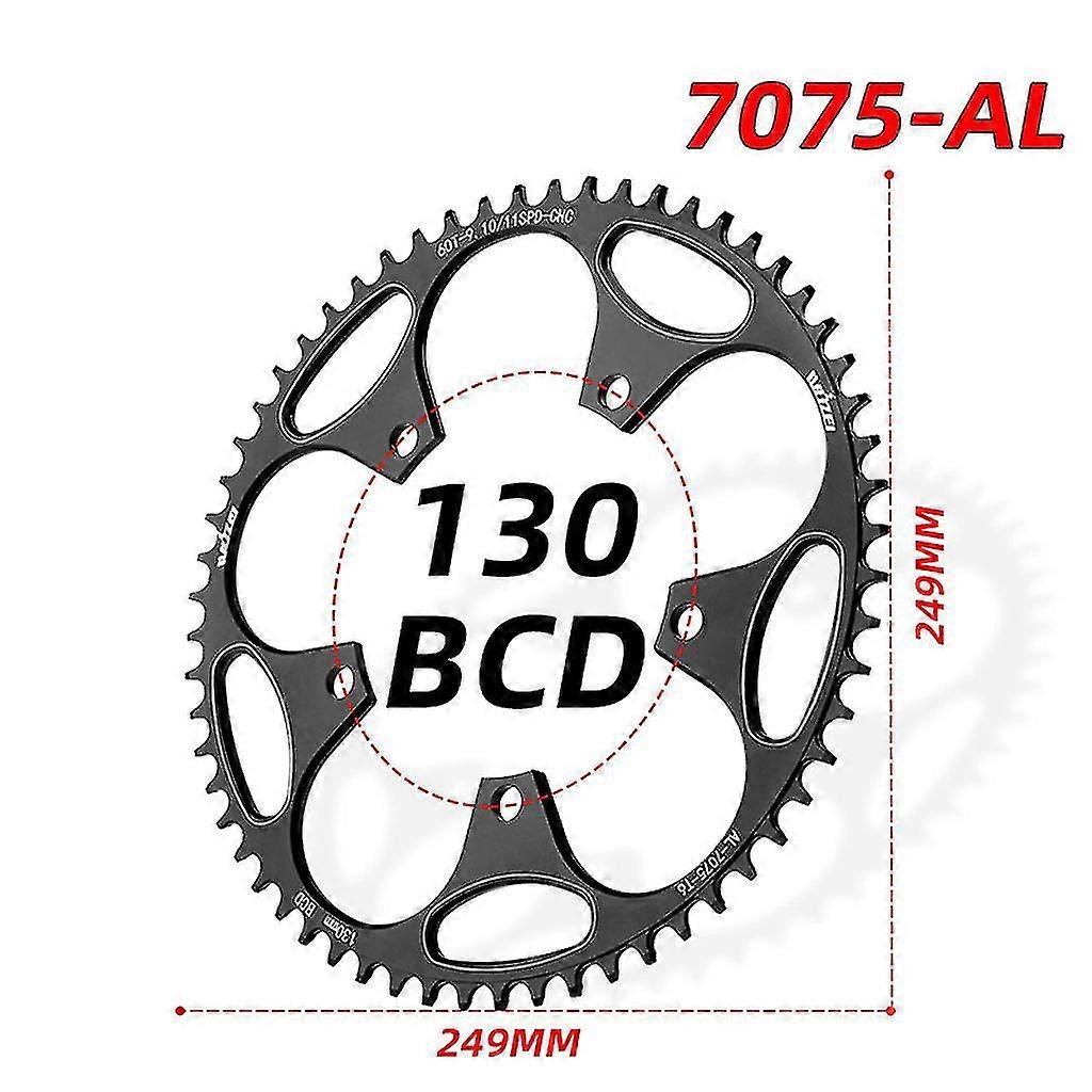 130BCD 50/52/54/56/58/60T Round Narrow Wide Sprockets MTB Road Bike ...