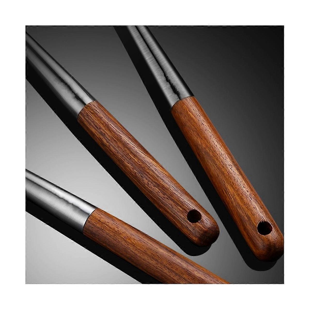 Long Handle Stainless Steel Wok Spatula Kitchen Slotted Turner Rice ...