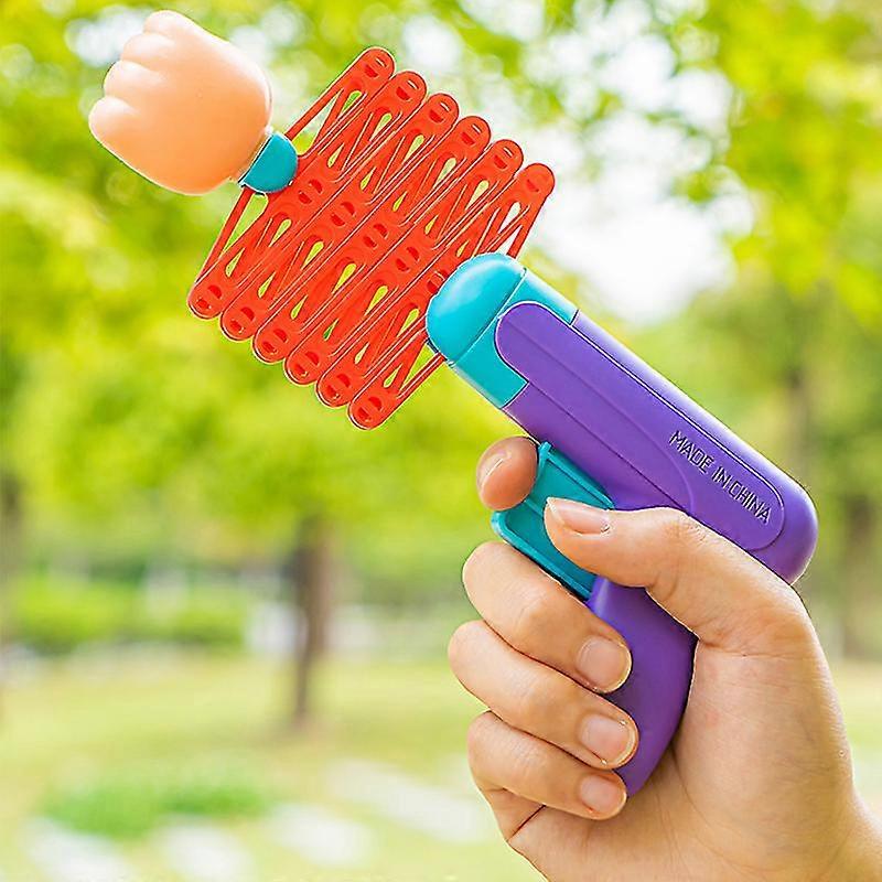 Retractable Fist Shooter Trick Toy Gun Funny Child Prank Toys Kids ...