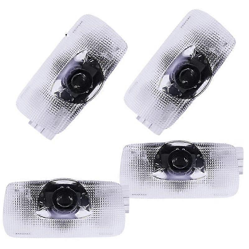 4 Pcs Door Logo Lights Projector Led 3d Shadow Ghost Light For // Prius ...