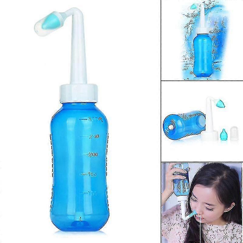 Children Adults Neti Pot Rinse Detox Nasal Pressure Clean Sinus ...