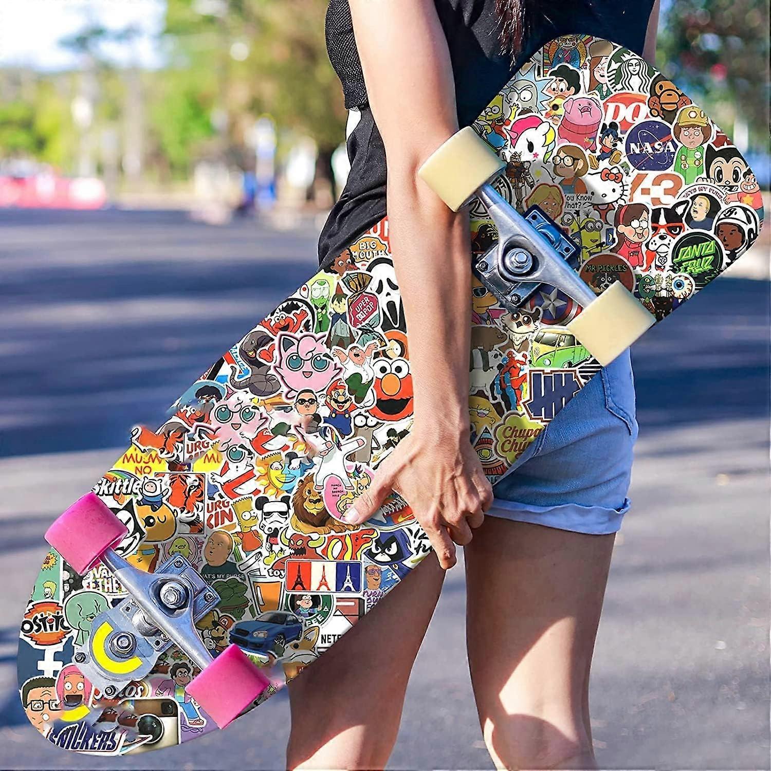 50Pcs Cool Stickers Pack,Trendy Brand Waterproof Stickers, Vinyl ...