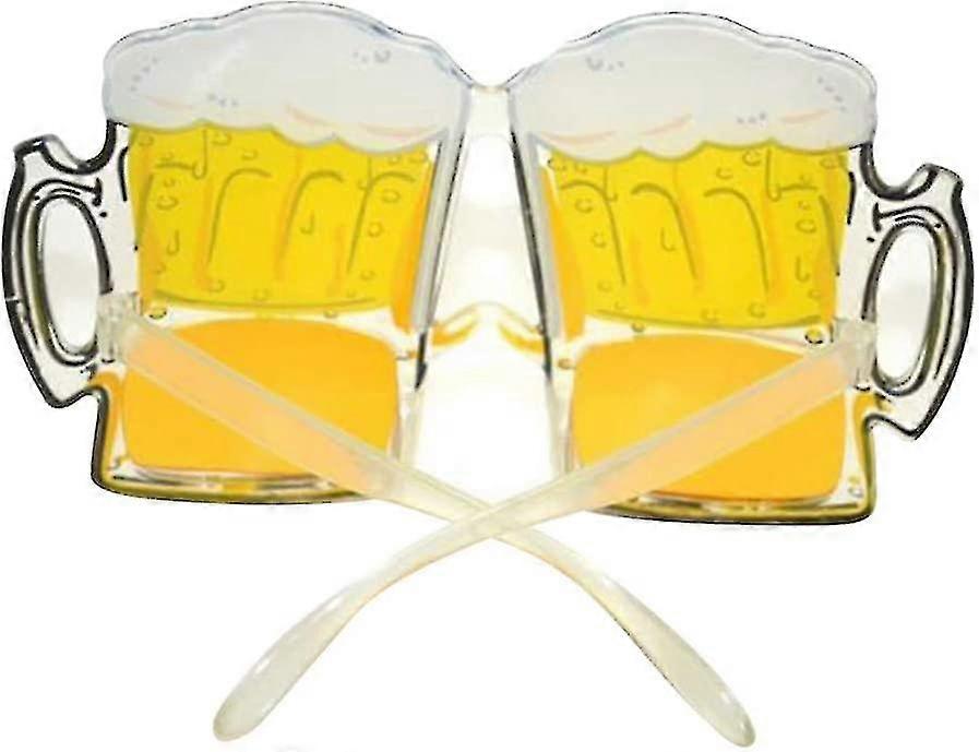 2pcs Creative Beer Mug Eyeglasses Funny Costume Eye Glasses Party ...