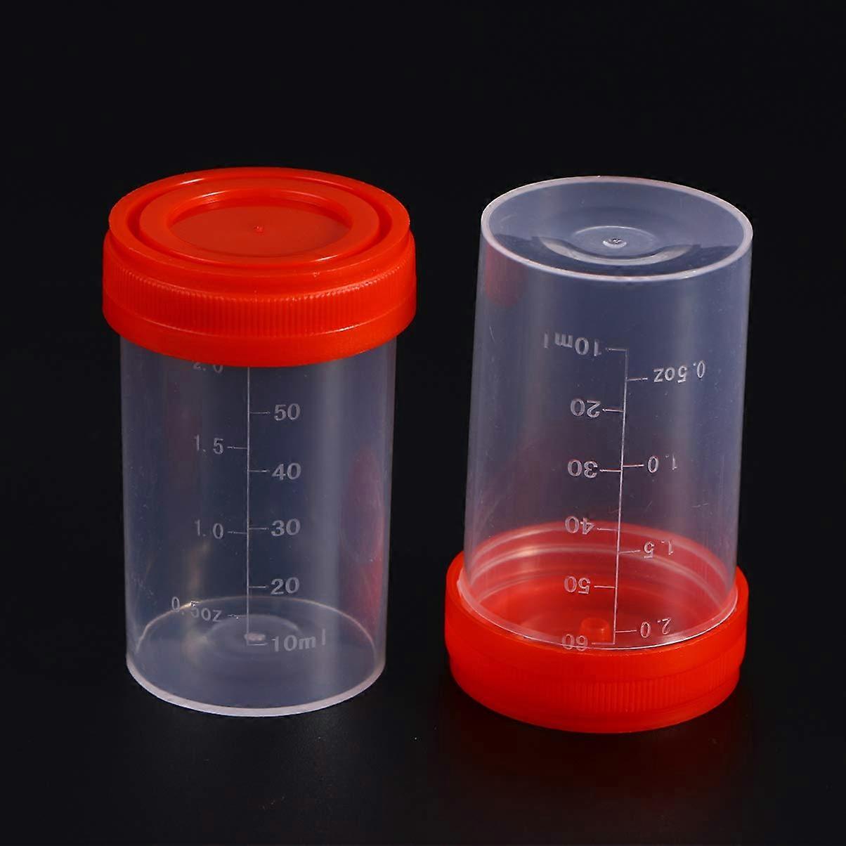 Urine Container Specimen Cup Containers Container 20pcs 60ml Specimen ...