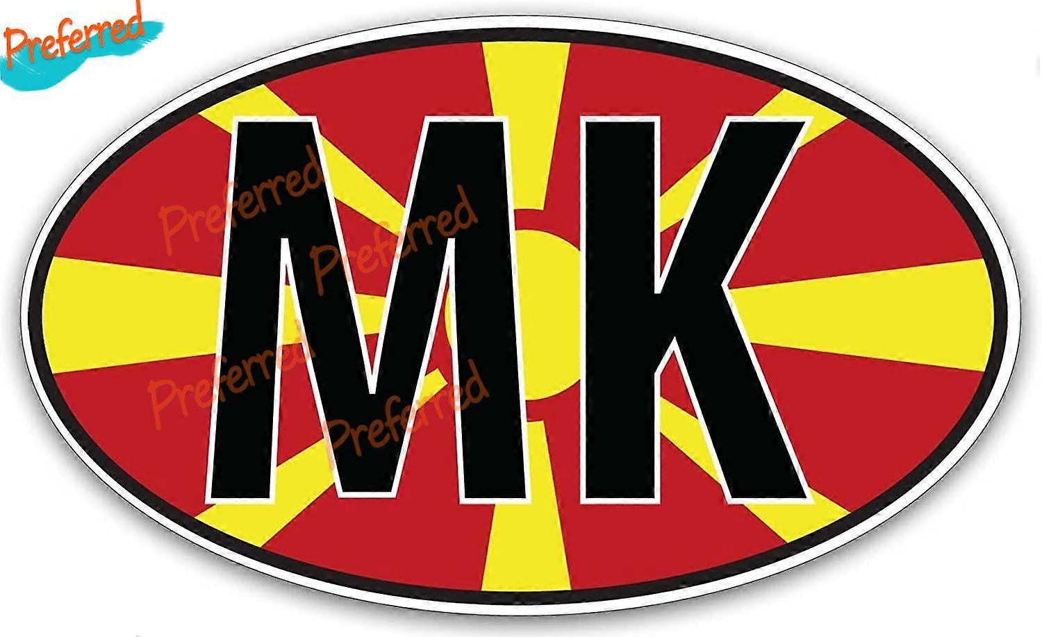 Kærlighed Makedonien Land Flag Decal Sticker Hjem Pride Travel Bil ...