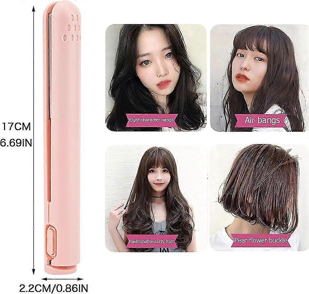 Mini Curling Iron With Dual Use, Durable Styling, 2-in-1 Mini Curler ...