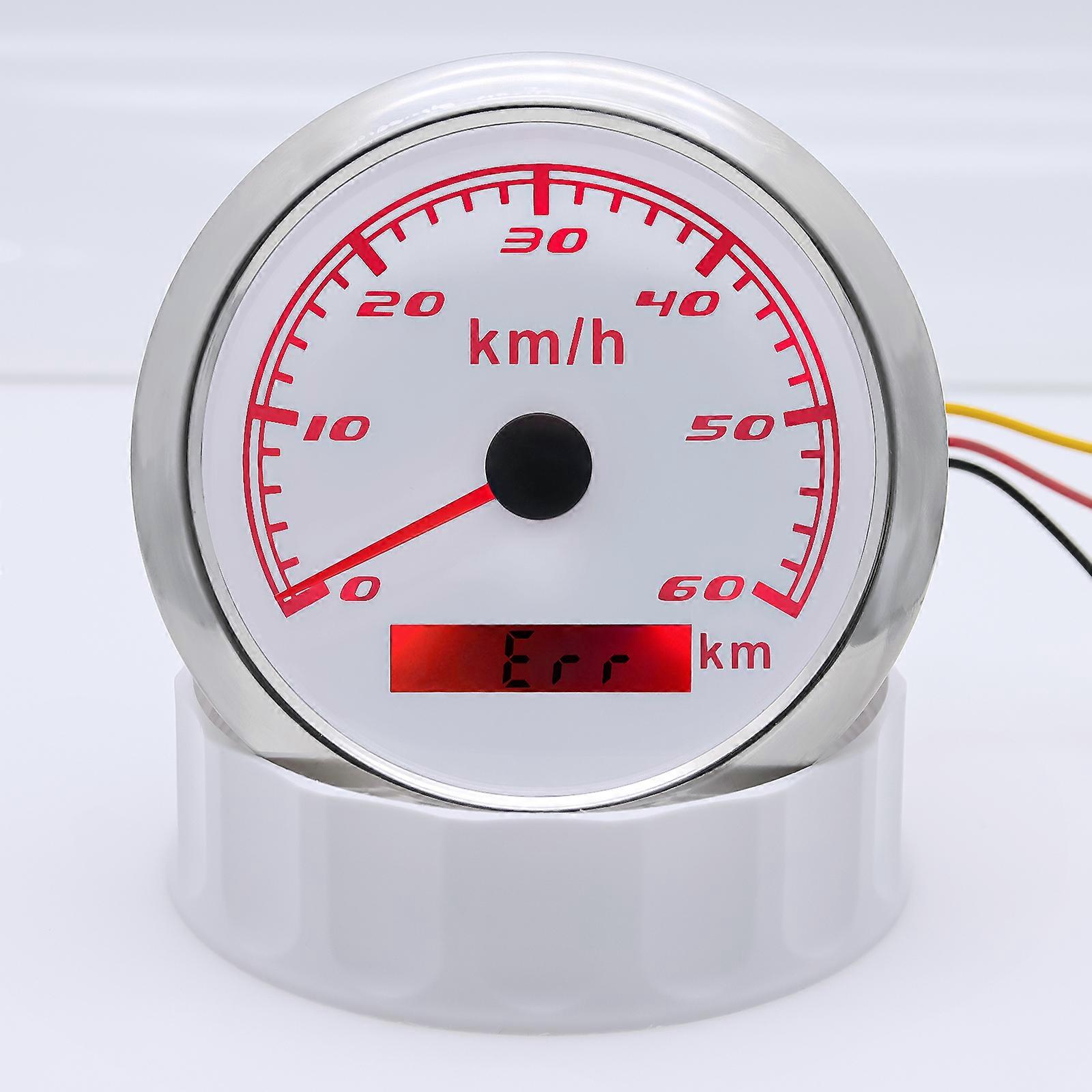 Gps Speedometer for Boat Red Backlight 30km/h 60km/h 120km/h 200km/h ...