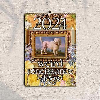 Weird Medieval Cats Calendar 2024 Cat Wall Caledar Funny Cats Wall ...