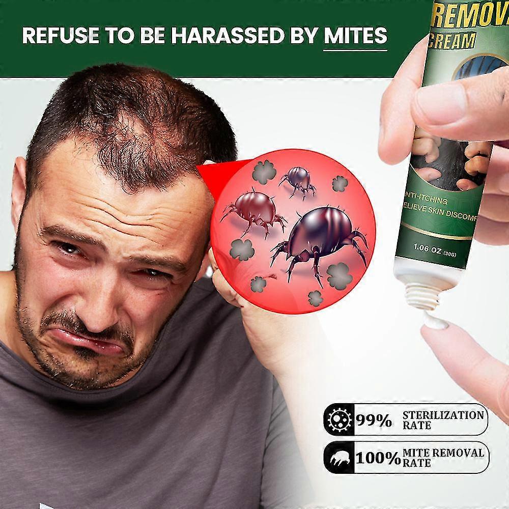 New Mite Removal Ointment Anti-Itching Plaster Kill Head Lice Skin Care ...