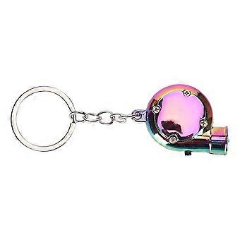 LED Turbo Keychain with Sound and Light Battery Powered Metal Electric ...