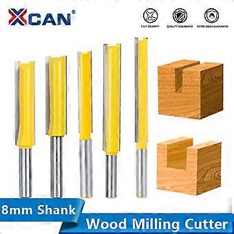 Flush Trim Router Bit Long 50-76mm Tenon Cutter 8mm Shank Template ...