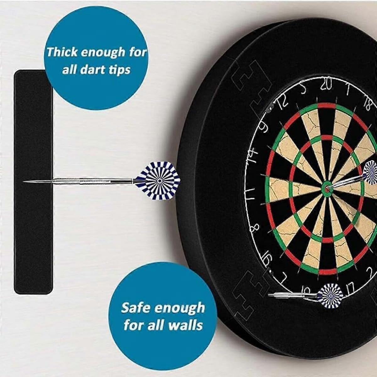 Dart catch ring, 4 pieces, protective ring for 45 cm dartboard, stable ...