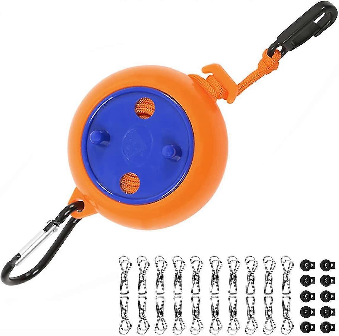 For Retractable Clothesline - 8m Portable Outdoor Line, Camping ...