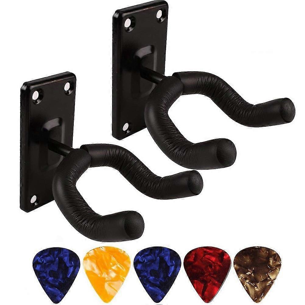 Guitar Hanger Hook Wall Mount Non- Holder Stand For Guitar Ukulele ...