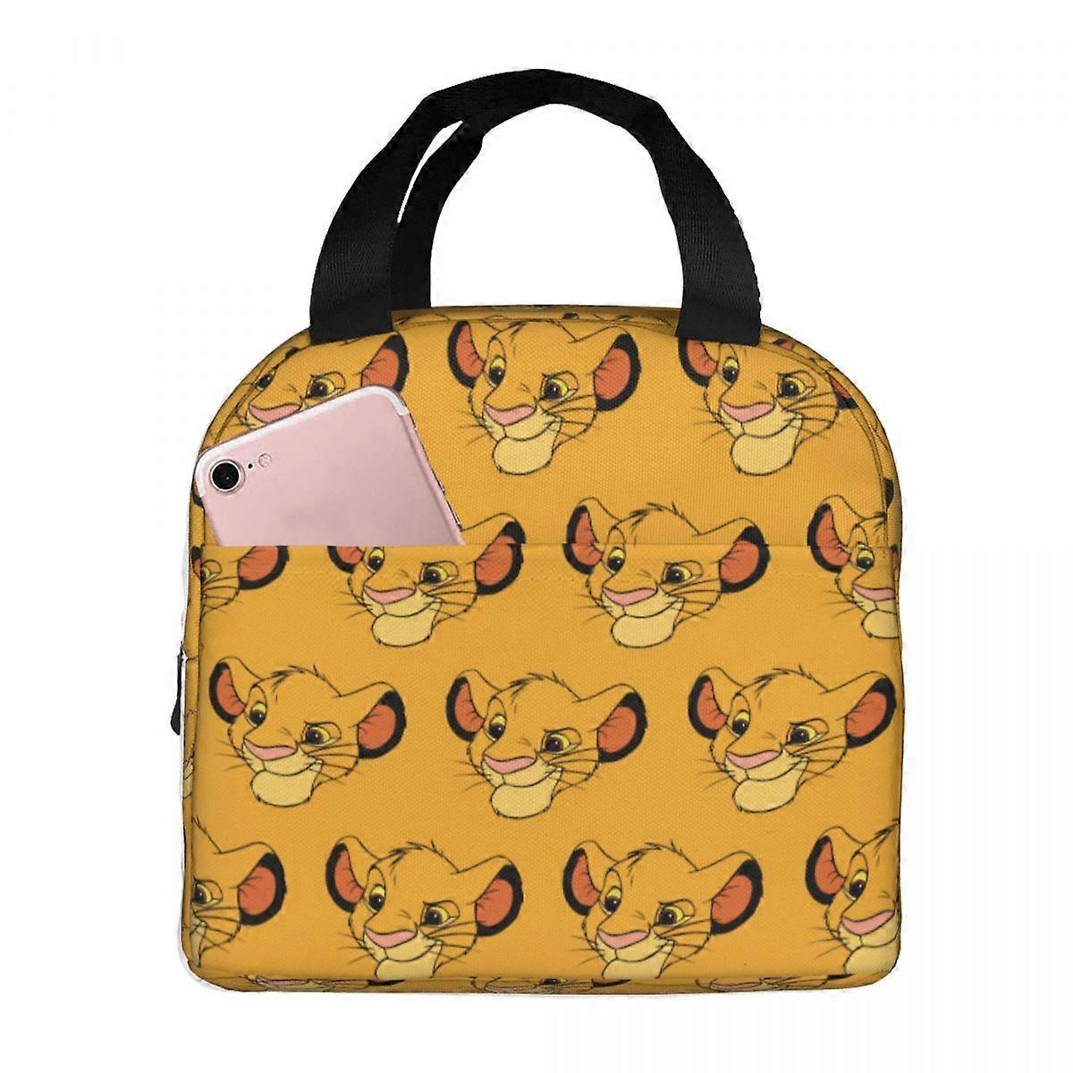 The Lion King Baby Simba Insulated Lunch Bag High Capacity Meal ...
