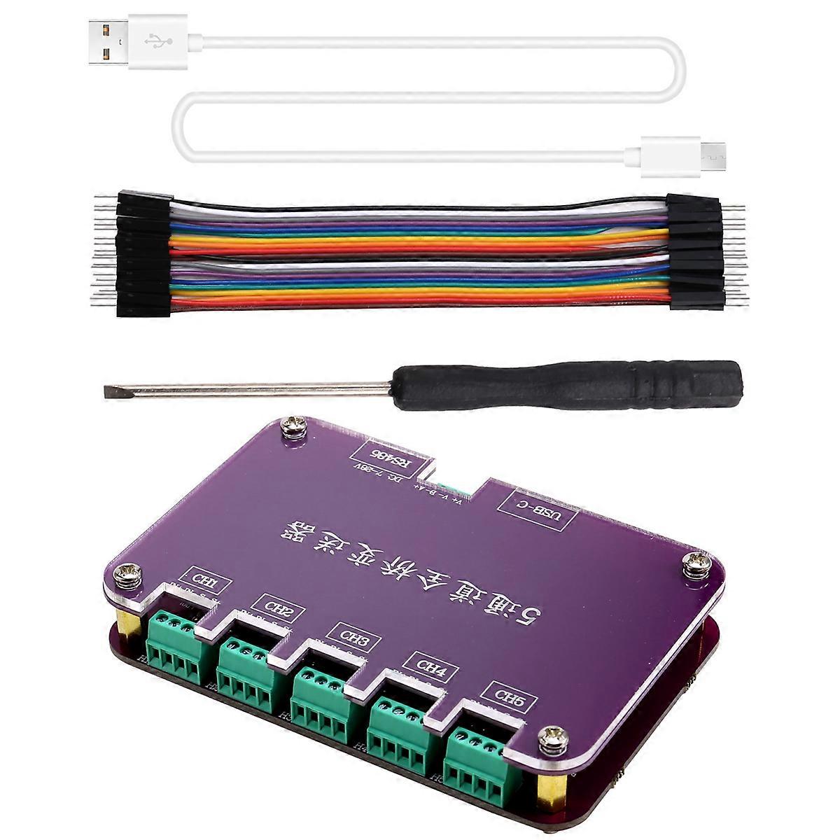 RS485 High-Precision Full-Bridge Strain Gauge Data Acquisition ...