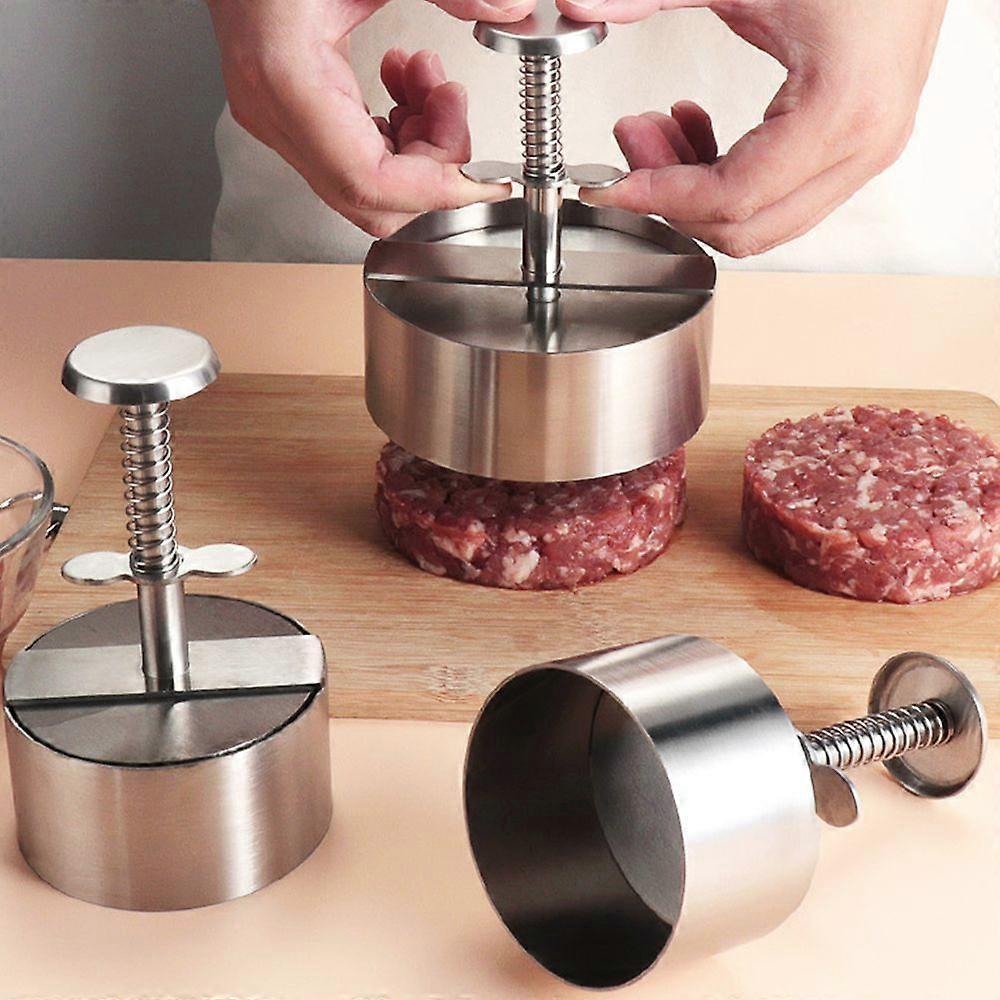 Burger Meat Press Stainless Steel Patty Maker Hamburger Press for ...