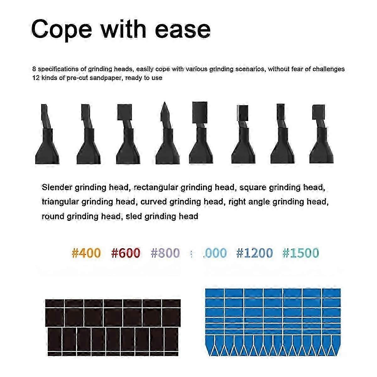 Reciprocating Sander, Mini Pen Sander,USB Quick Charging Electric ...