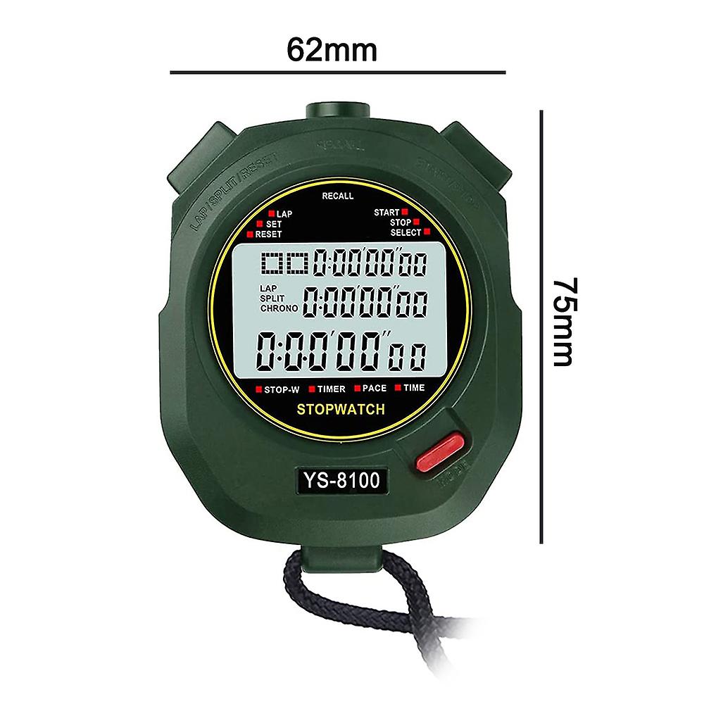 Professional Stopwatch Timer Compatible With Sports, Digital Track ...