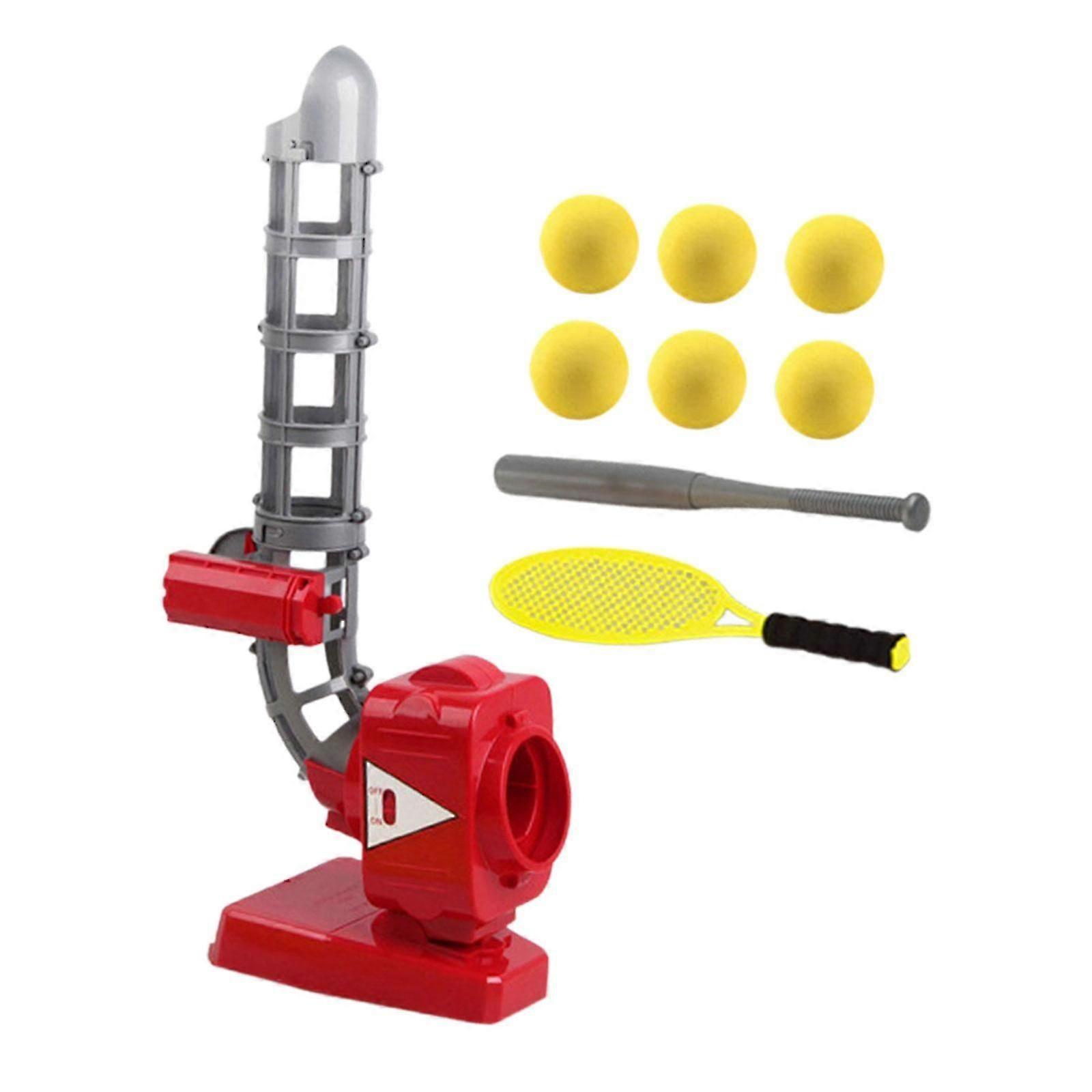 Auto Baseball Pitching Machine Ball Launcher for Kids 4+ Children Girls ...