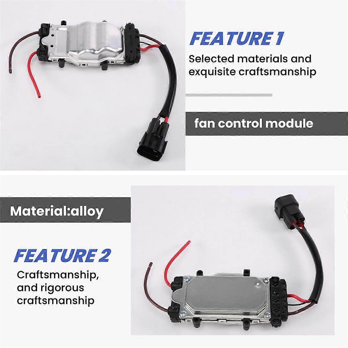 Car Radiator Fan Control Module for BMW 3Series E46 316Ci 3116Ti 318Ci ...