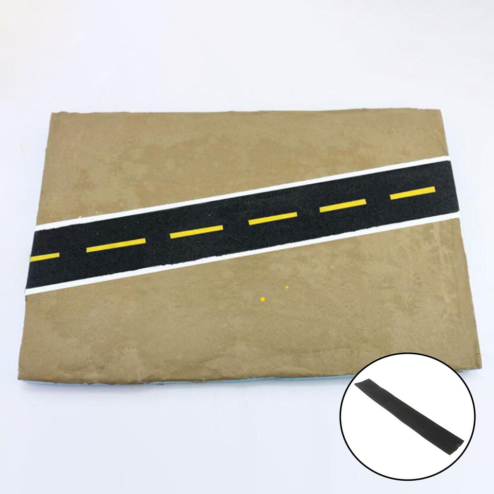 Diorama Miniature Asphalt Road Sticker Model Railway Garden Layout For ...