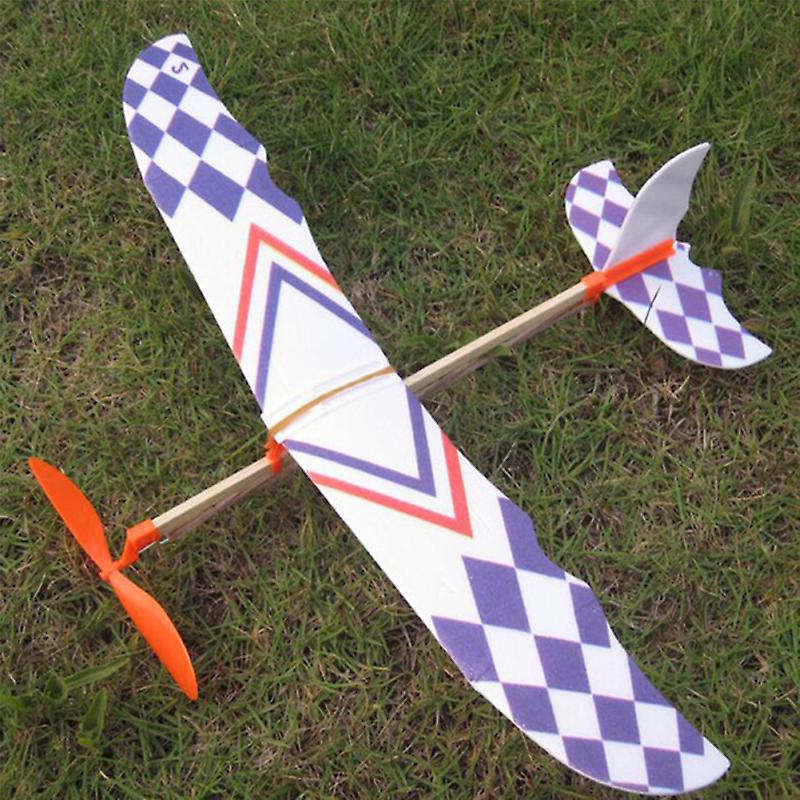 Hand Throw Flying Glider Plane Plastic Aeroplane Aviation Model Kids ...