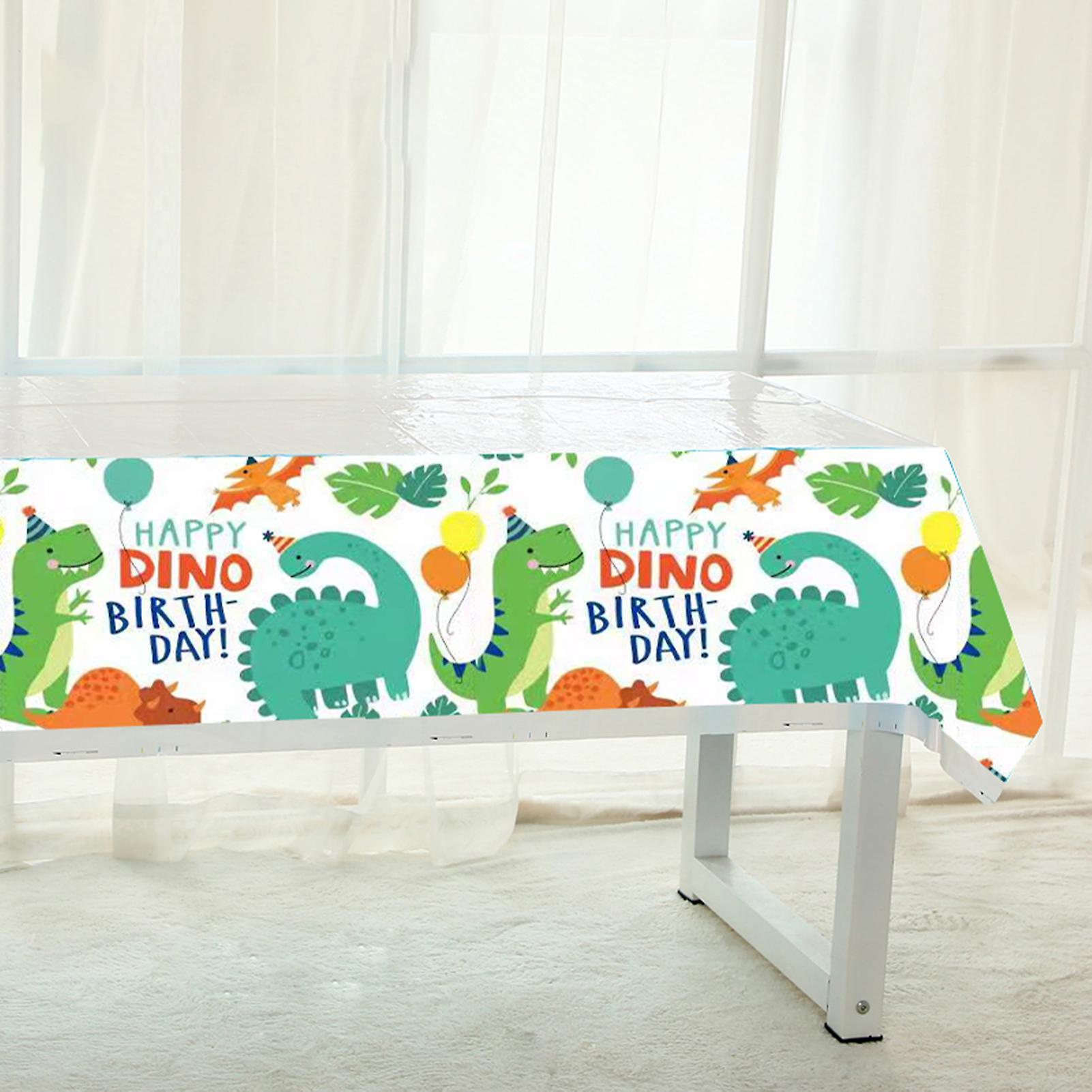 1 Set Disposable Tableware Cartoon Dinosaur Pattern Convenient Paper ...