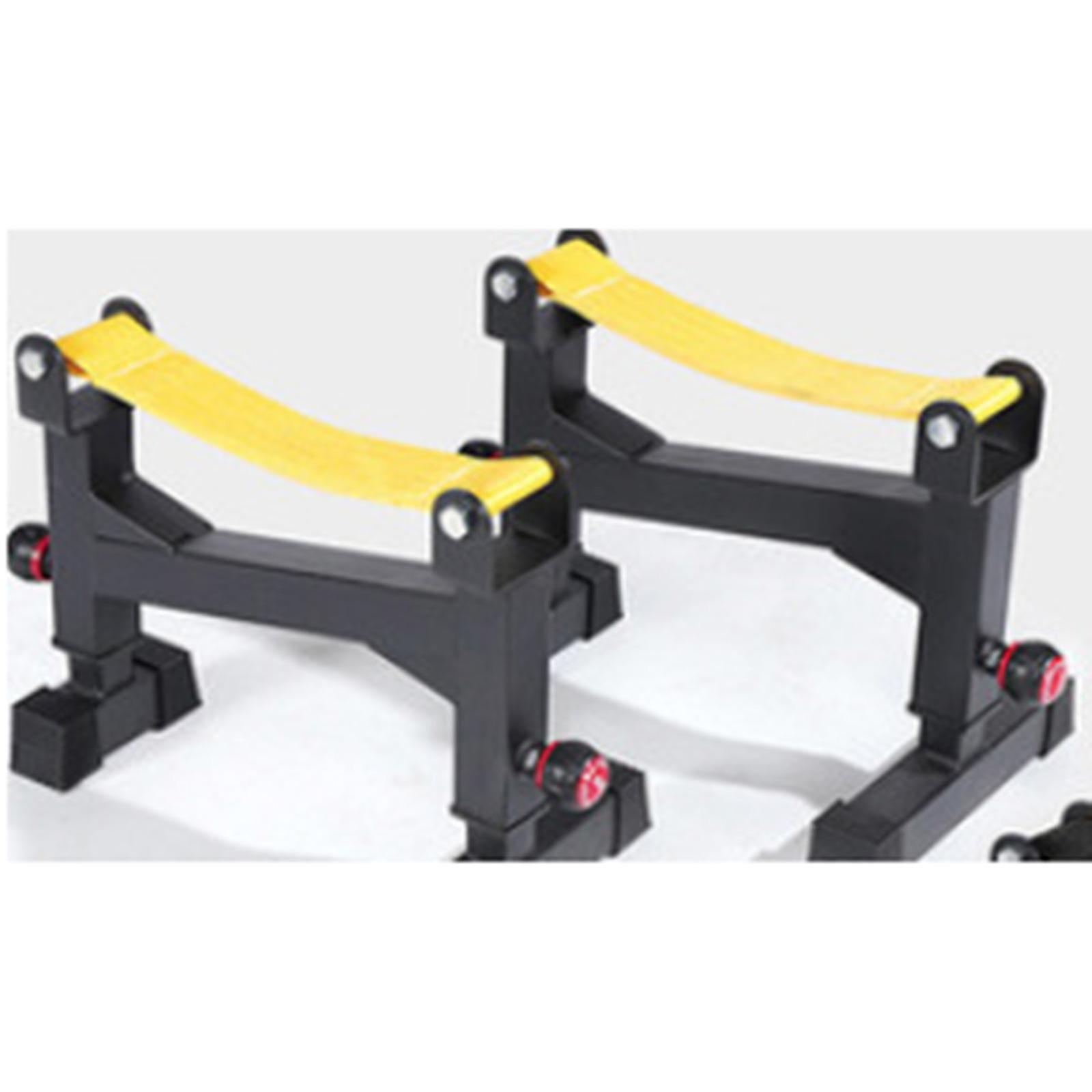 2x Deadlift Sling Racks Easily Load Deadlift Jack Barbell Stand Barbell ...