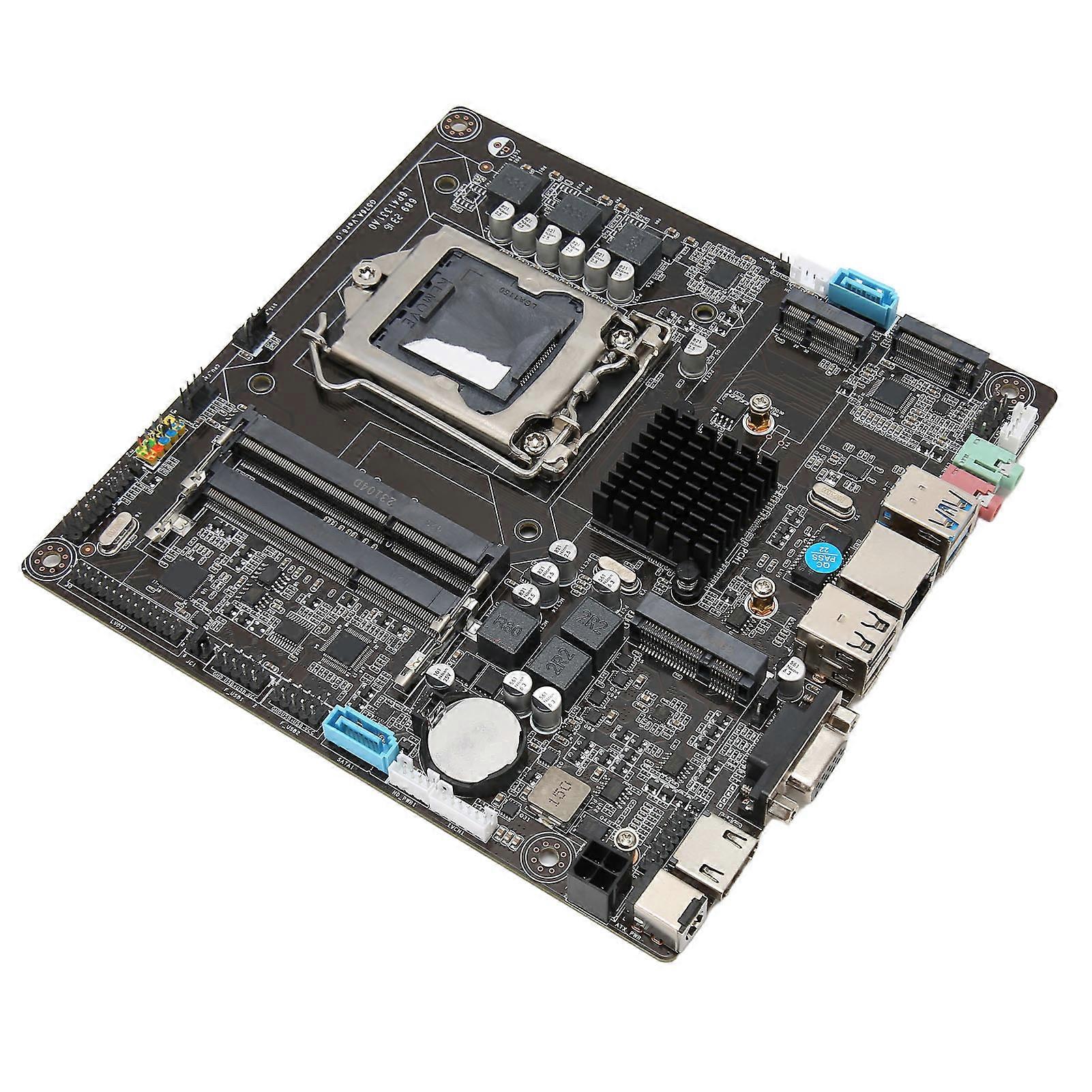 H81 Mini ITX Motherboard LGA 1150 Slot Dual Channel DDR3 Support for ...