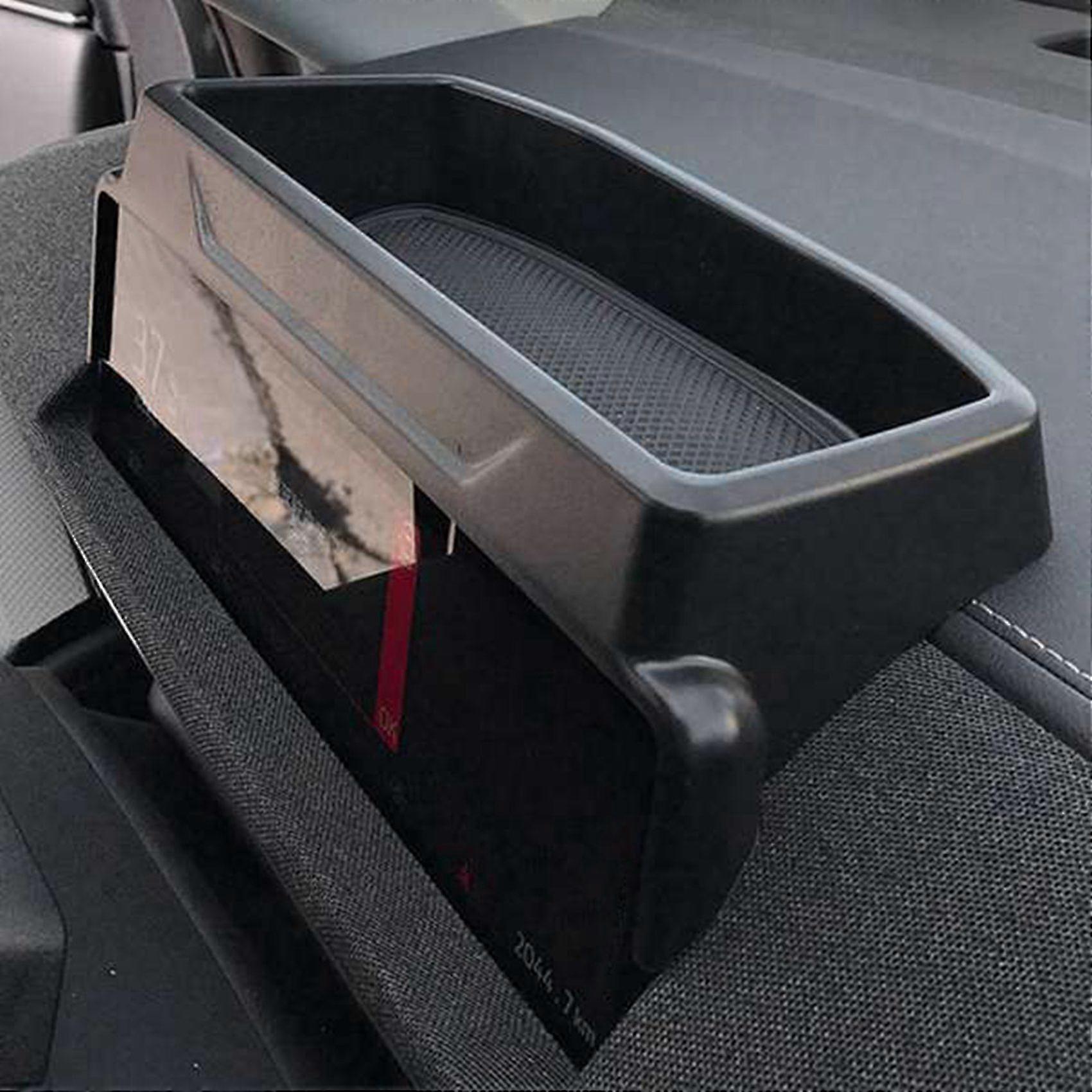 Car Dashboard Storage Box Organizer Navigation Screen Rear Tissue ...