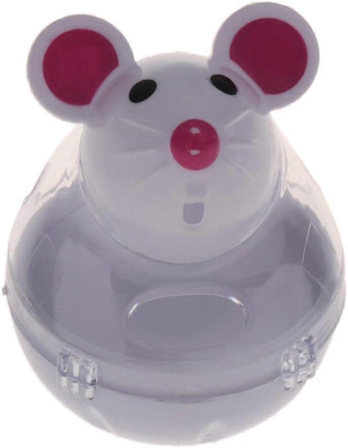 2 Pcs Mouse Shape Stand Up Feeder Feeding Toy, Snack Ball Food ...