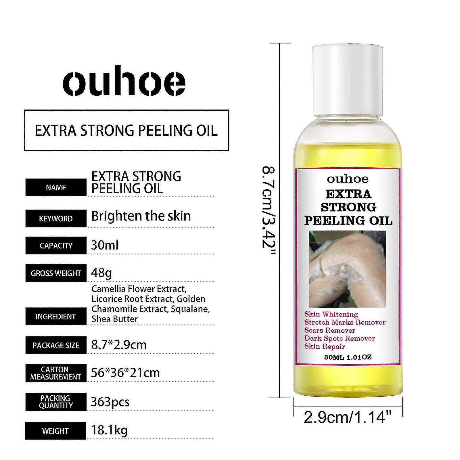 Extra Strength Yellow Peeling Oil Knuckles Skin Whitening Remove Dead ...