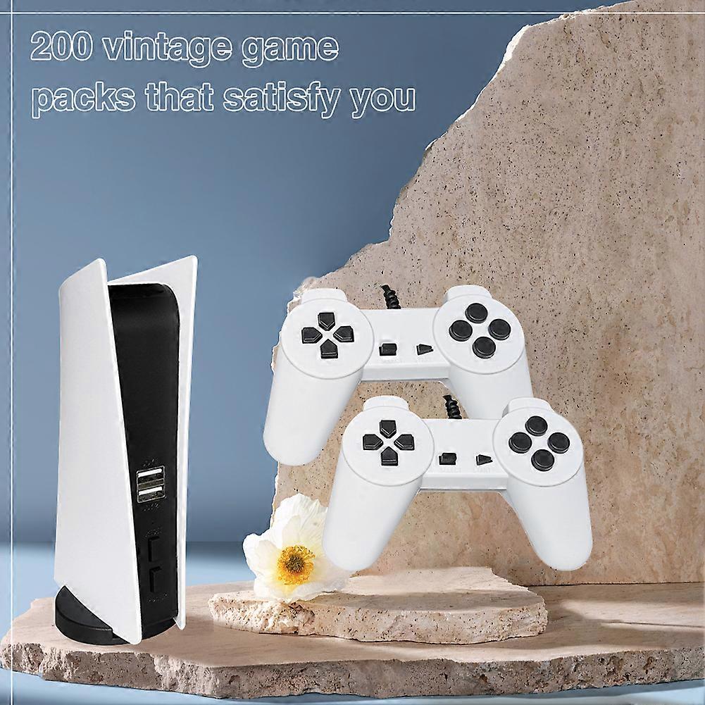 Game Station 5 Video Game Console With 200 Classic Game 8 Bit TV ...