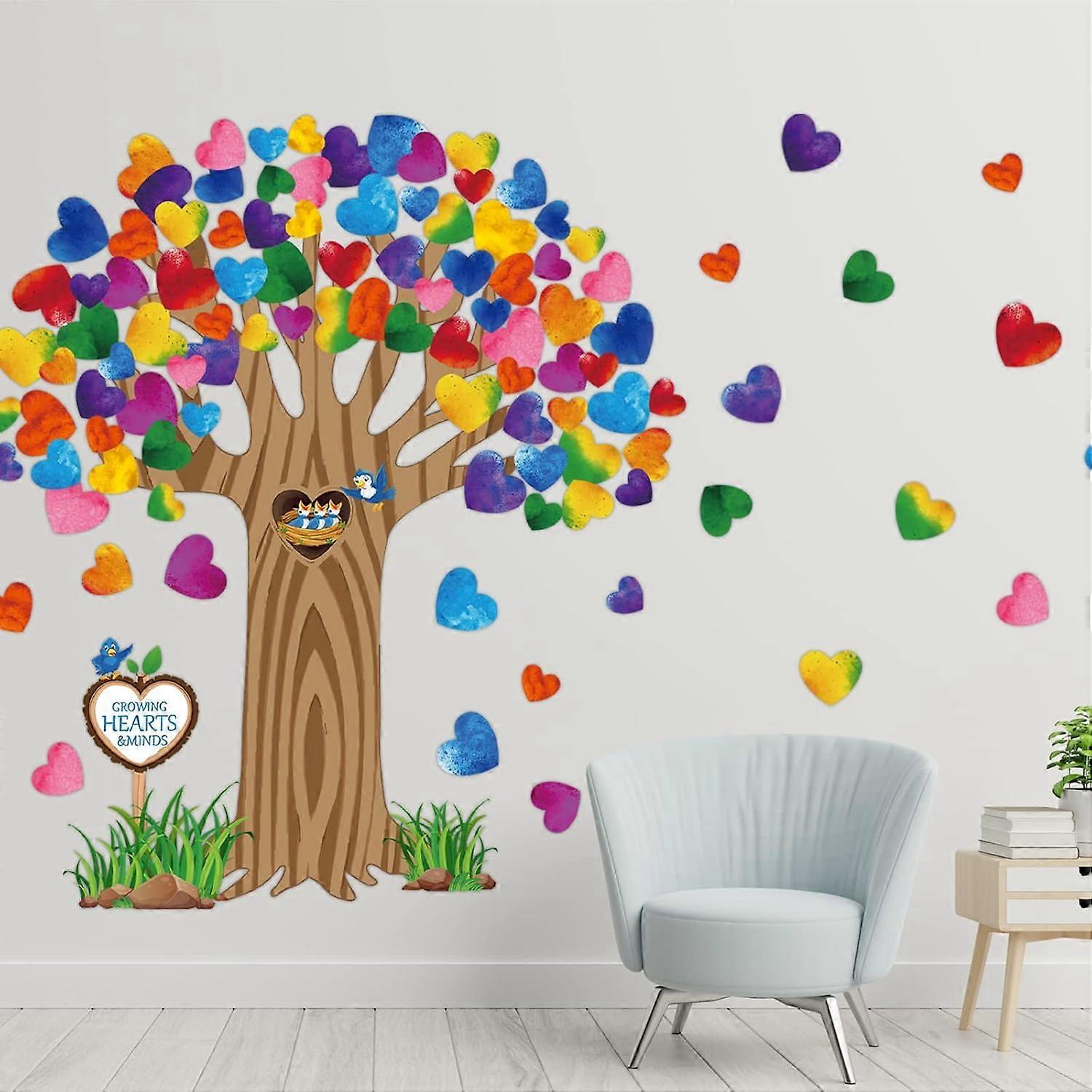 Classroom Tree Bulletin Board Set Bulletin Board Hearts Bulletin Board ...