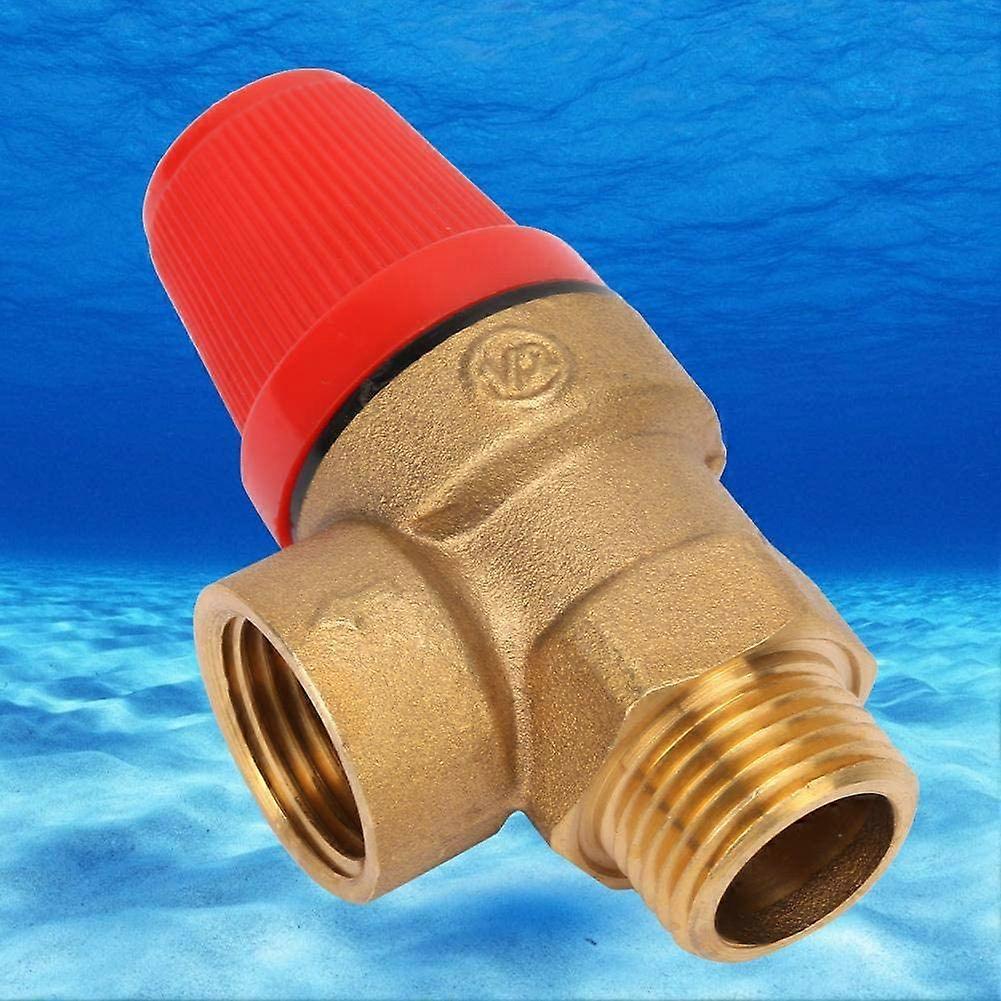 Boiler Pressure Relief Valve - G1/2'' Premium Brass Safety Valve DN15 ...