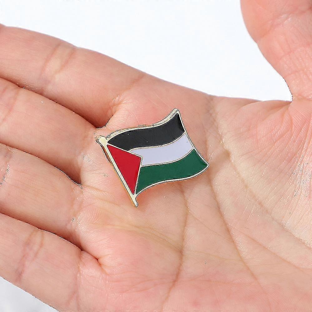 2-10pcs Palestine Palestinian Flag Pin Badge Lapel - Free Palestine ...