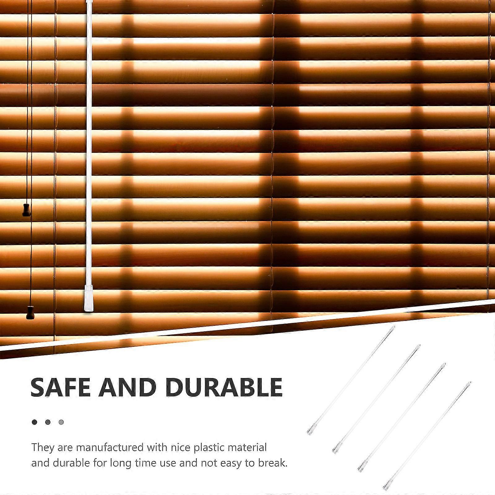 4 Pcs Office Curtains Blind Wand Vertical Blinds Windows Blinds Pulling Wand Blinds Replacement ...