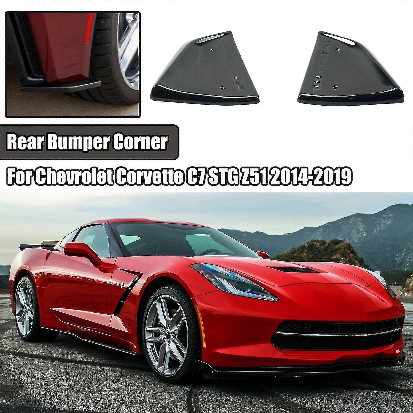 Rear Bumper Corners For Chevrolet Corvette C7 STG Z51 2014-2019 Side ...