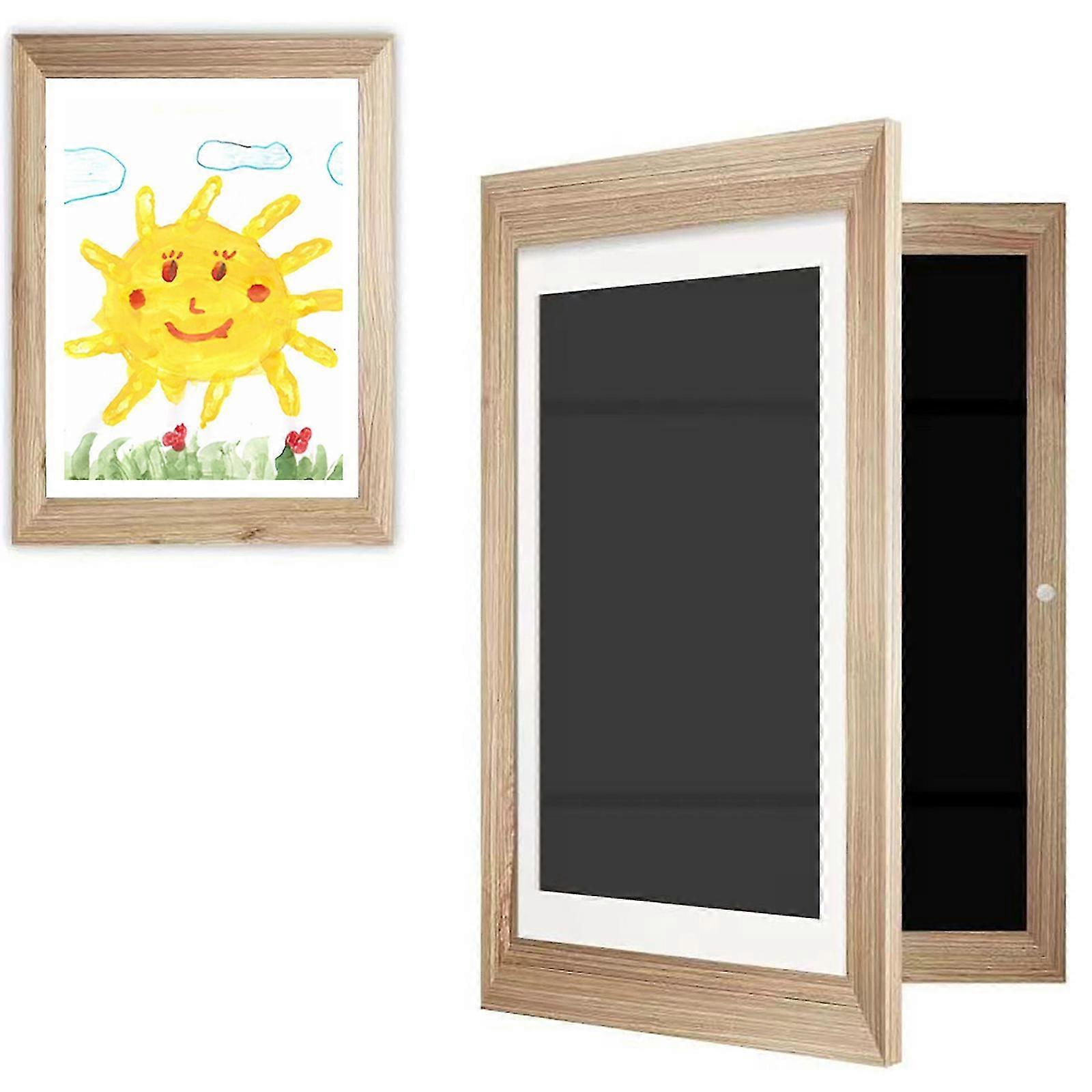 Kids Art Frame Front Opening Fillable Picture Frame For Opening Picture ...