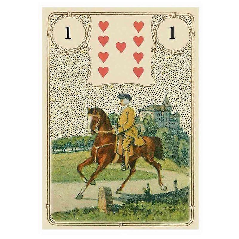 Golden Lenormand Oracle Card Game | Fruugo UK